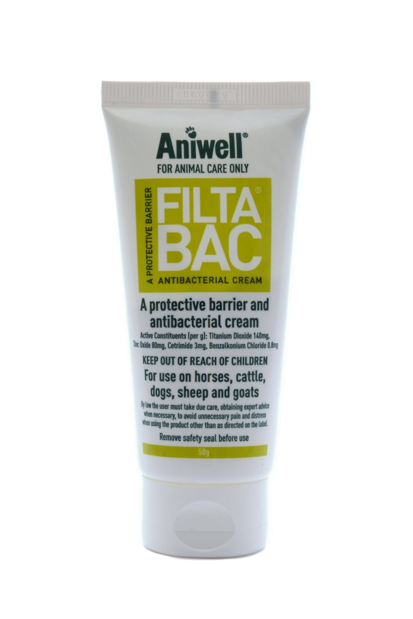 FILTA BAC Sunscreen & Antibacterial Cream | Southwest Stockfeeds