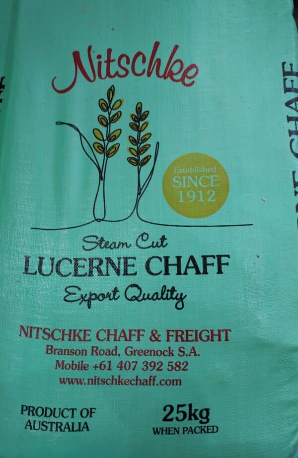 Nitschke Lucerne Chaff 25kg | Southwest Stockfeeds